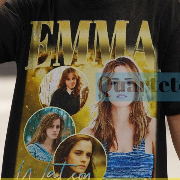 Emma Watson, Emma Watson Shirt, Emma Watson Vintage Tshirt, Emma Watson ...