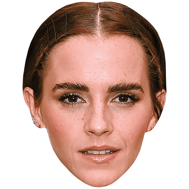 Emma Watson (Make Up) Flat Cardboard Face - Walmart Business Supplies