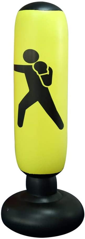 Emmababy 1.6M Vertical Inflatable Boxing Bag Pillar Tumbler Fight ...