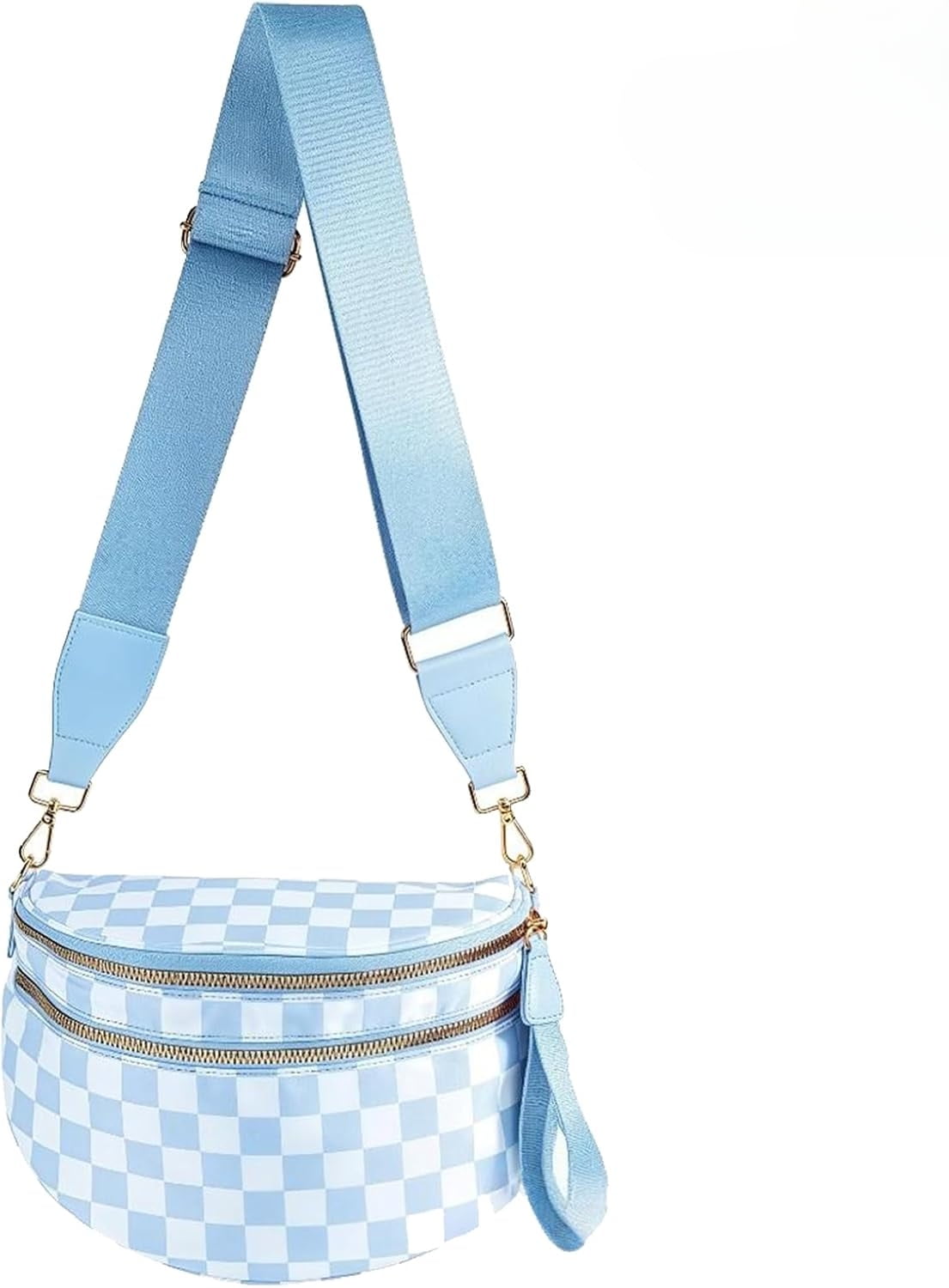 Emmafy Crossbody Bags for Women, Black And White Checkered Crossbody ...