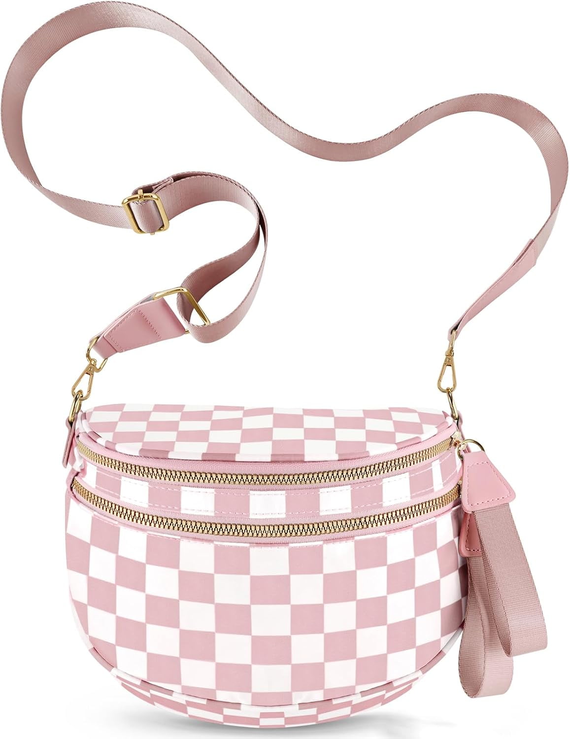 Emmafy Large Nylon Bum Bag – Plus Size Fanny Pack Sling Bag with ...