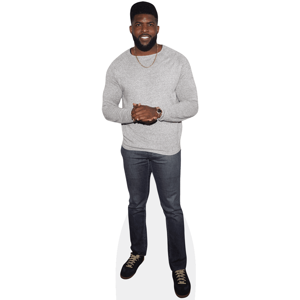 Emmanuel Acho (Grey Top) Mini Size Cutout. Standee. - Walmart.com