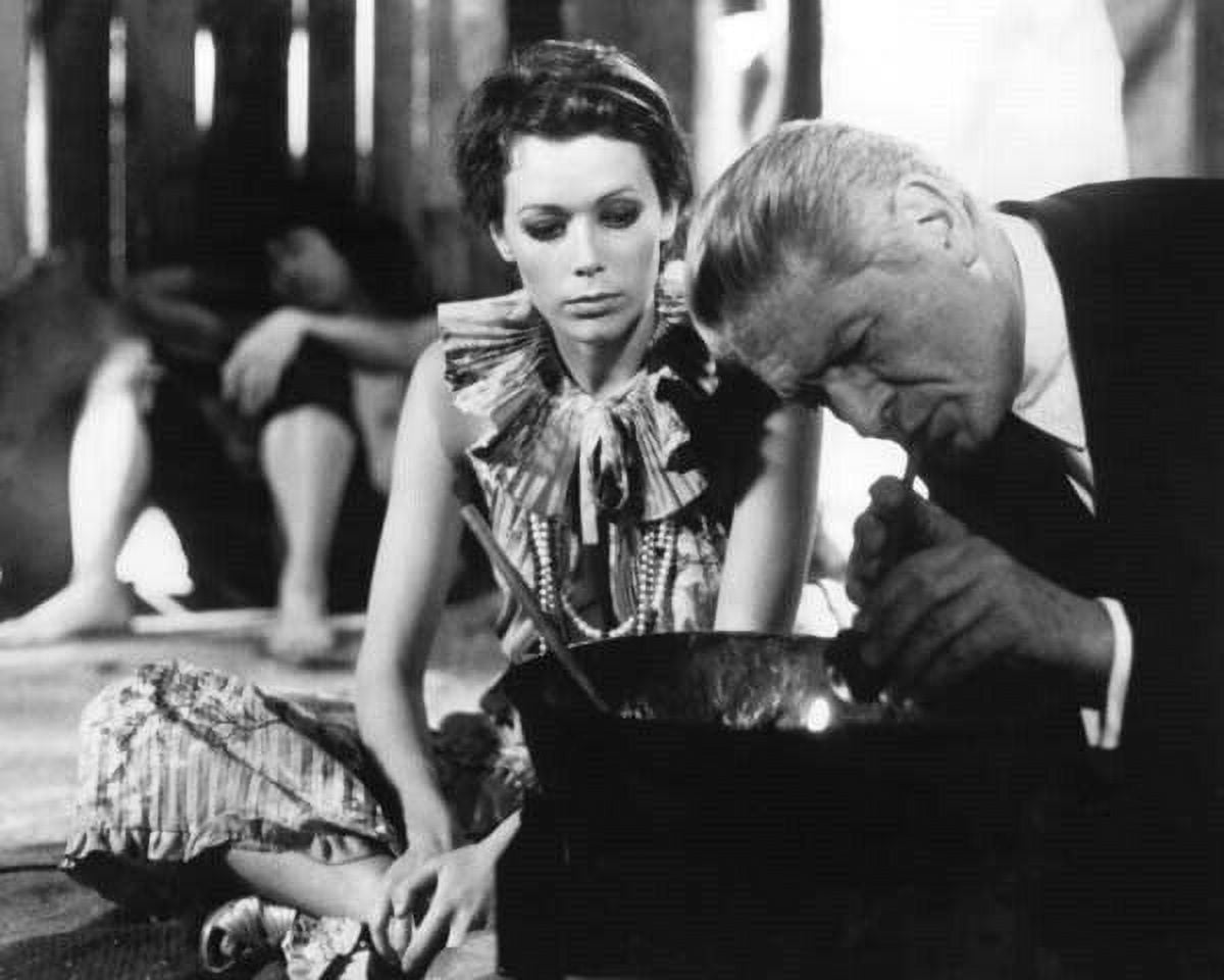 Emmanuelle 1974 Sylvia Kristel sits crosslegged Alain Cuny 24x30 inch poster - Walmart.com