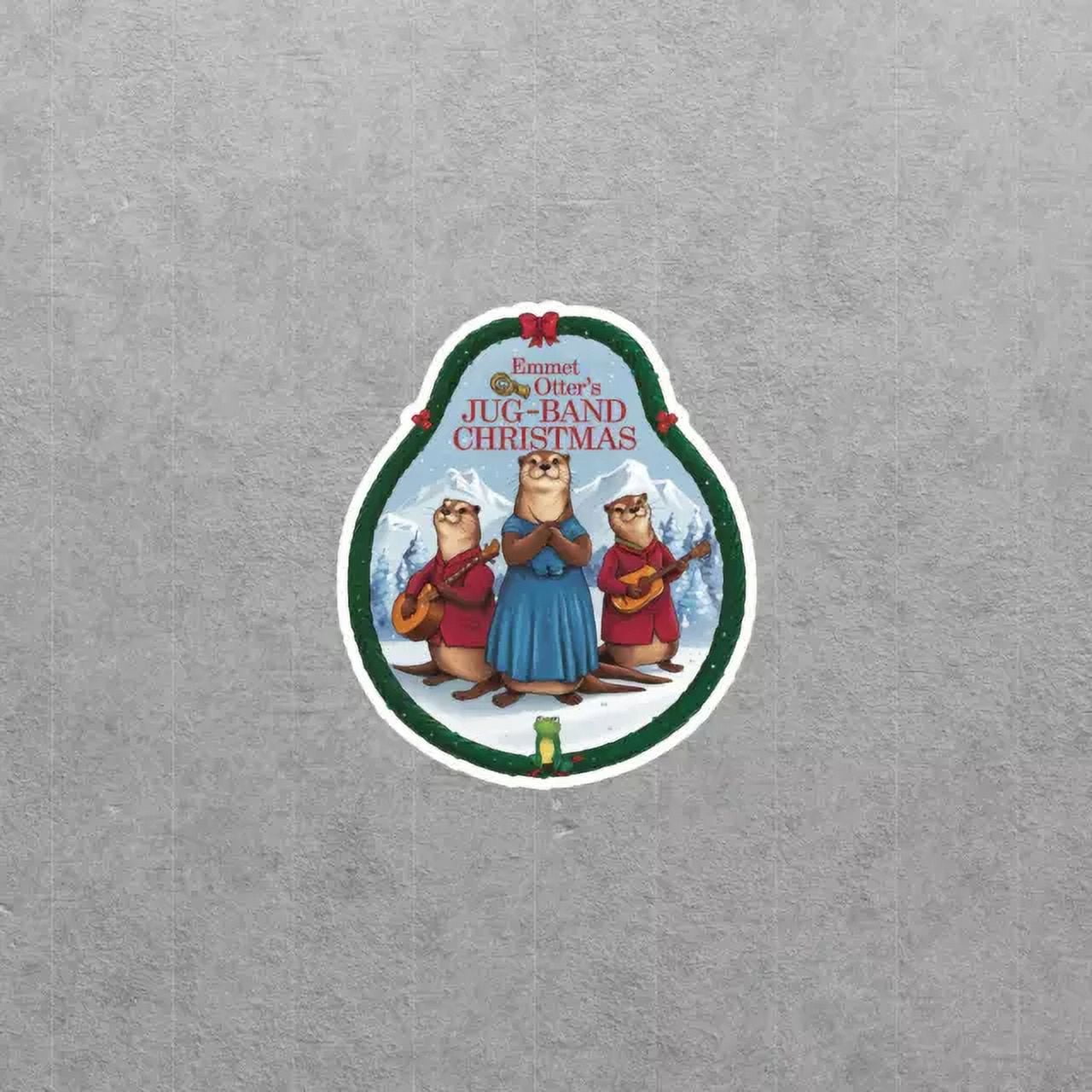 Emmet Otter'S Jug-Band Christmas Sticker - Whimsical Otter Holiday ...