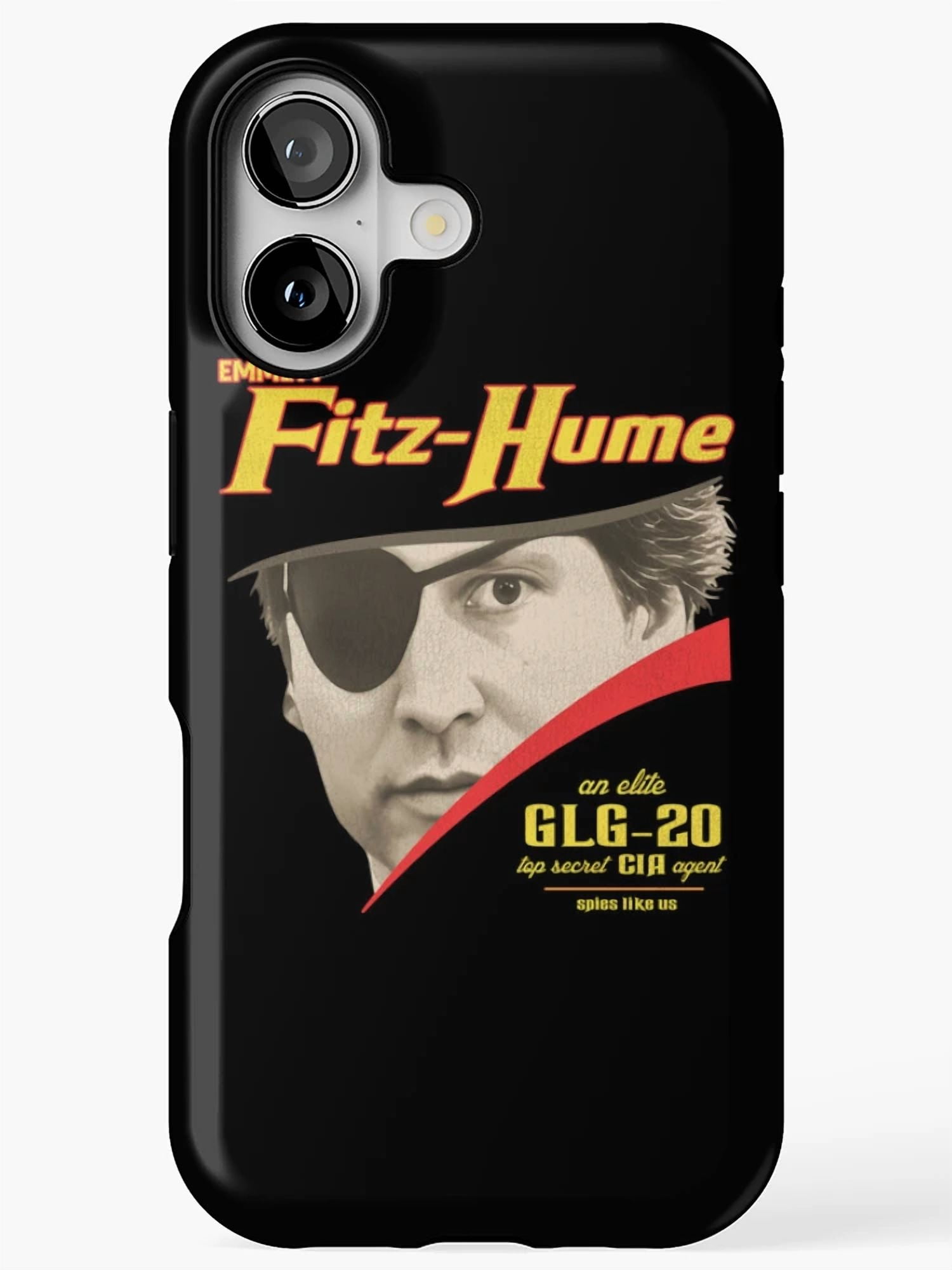 'Emmitt Fitz-Hume - Spies Like Us' 80s Movie Inspired Graphic Case for ...