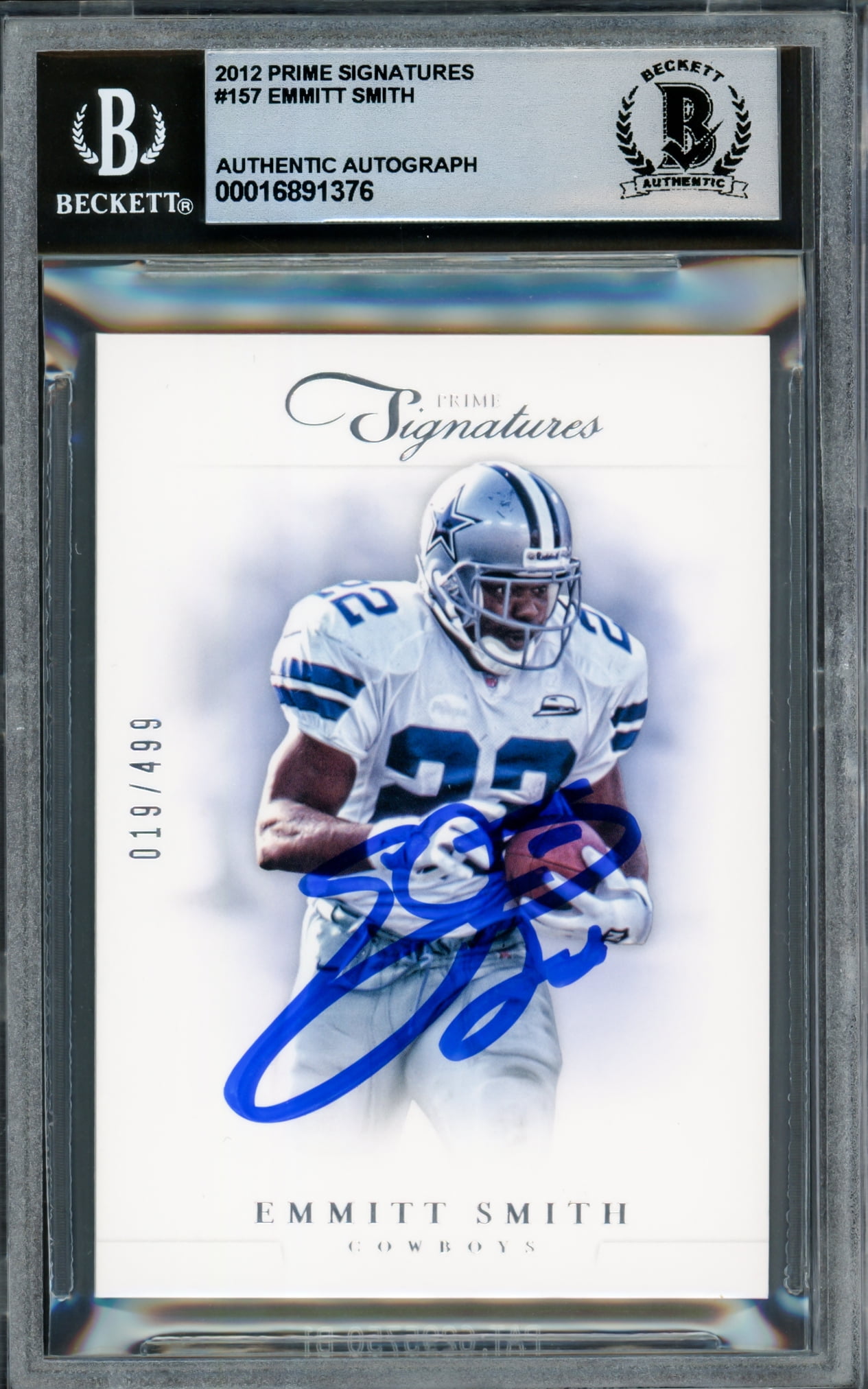 Emmitt Smith Autograph