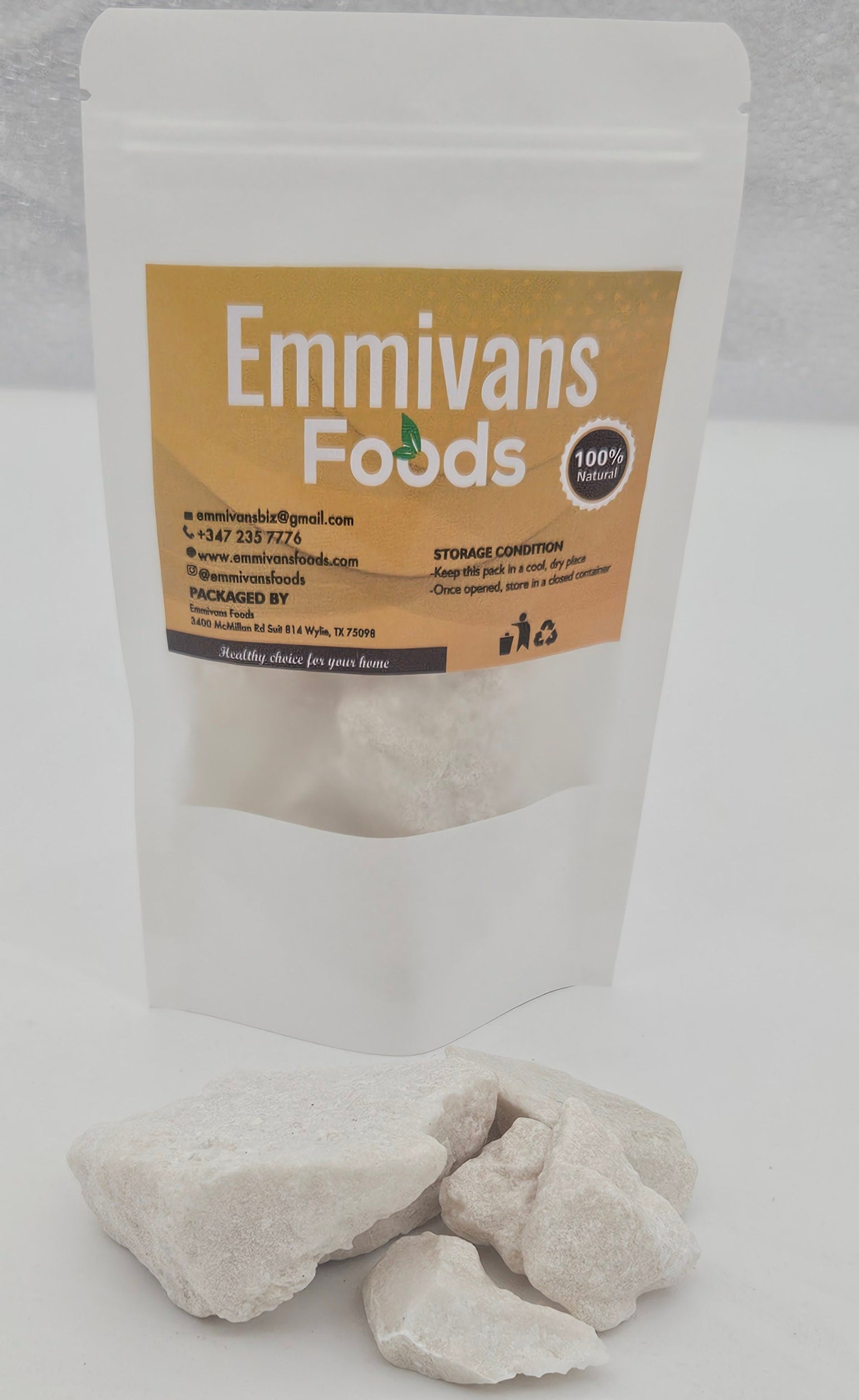 Emmivans All Natural Alum Stone Multi Purpose Use 5oz - Walmart.com