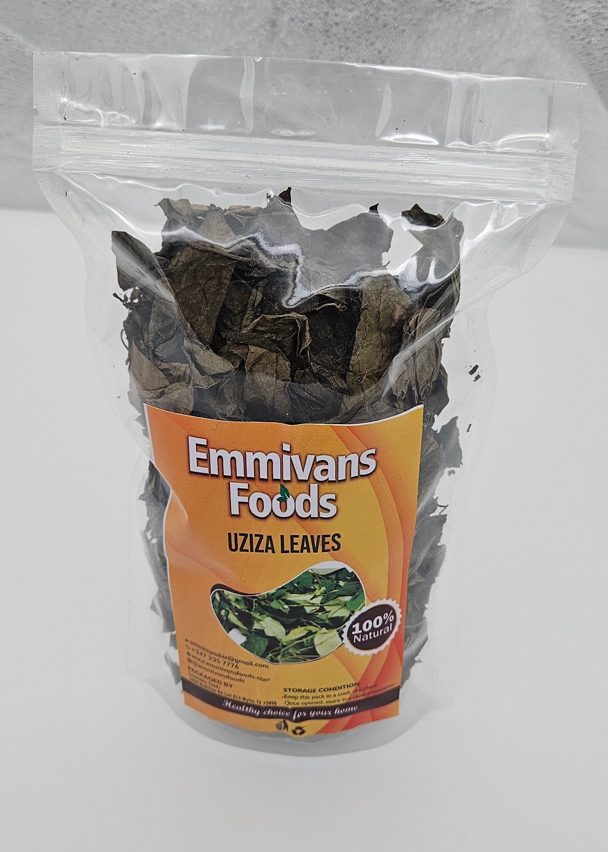 Emmivans Sun dried Uziza leaves Piper Guineense 1.5oz - Walmart.com