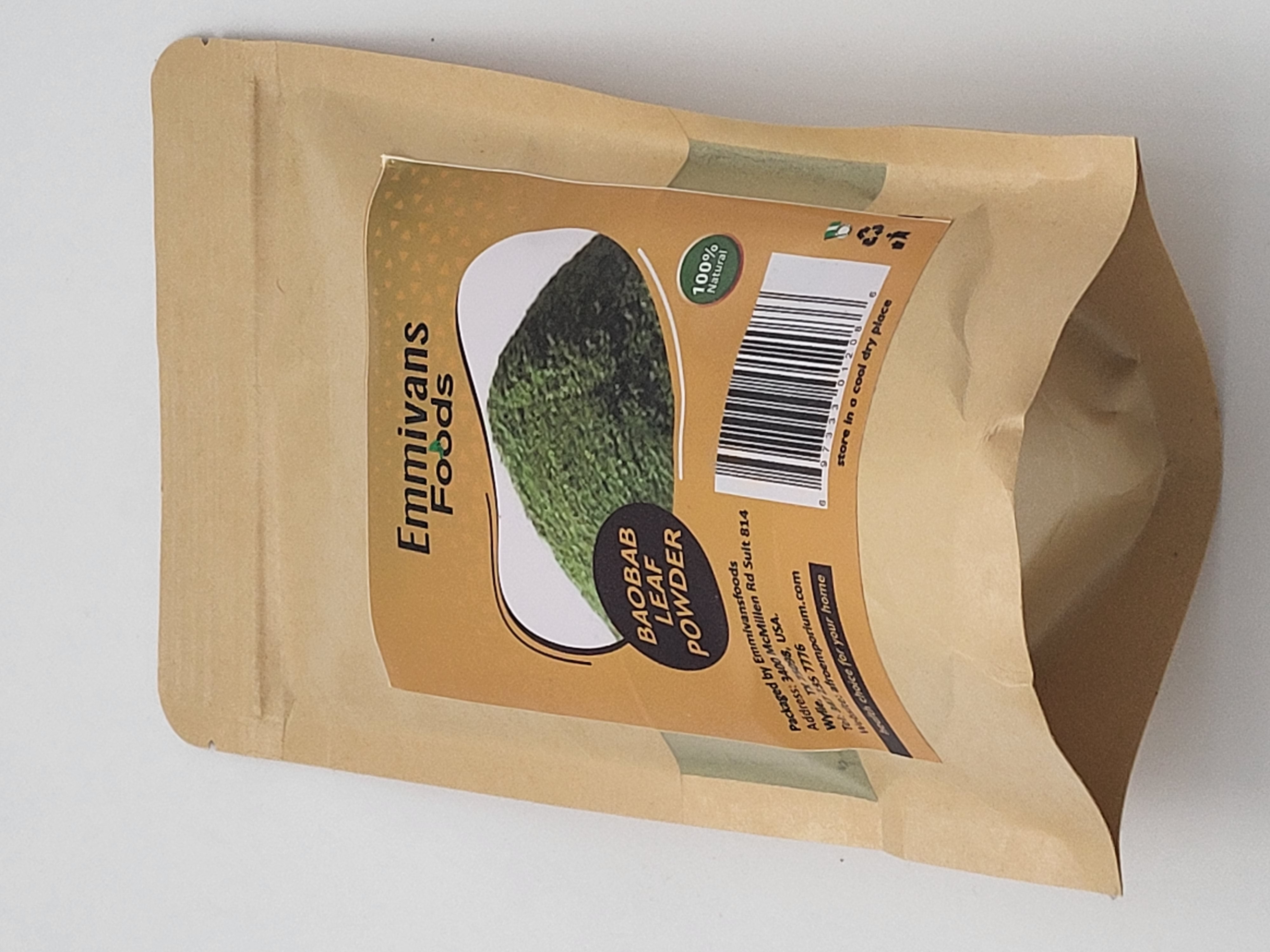 Emmivansfoods Baobab Kuka Leaf Powder , 5oz - Walmart.com