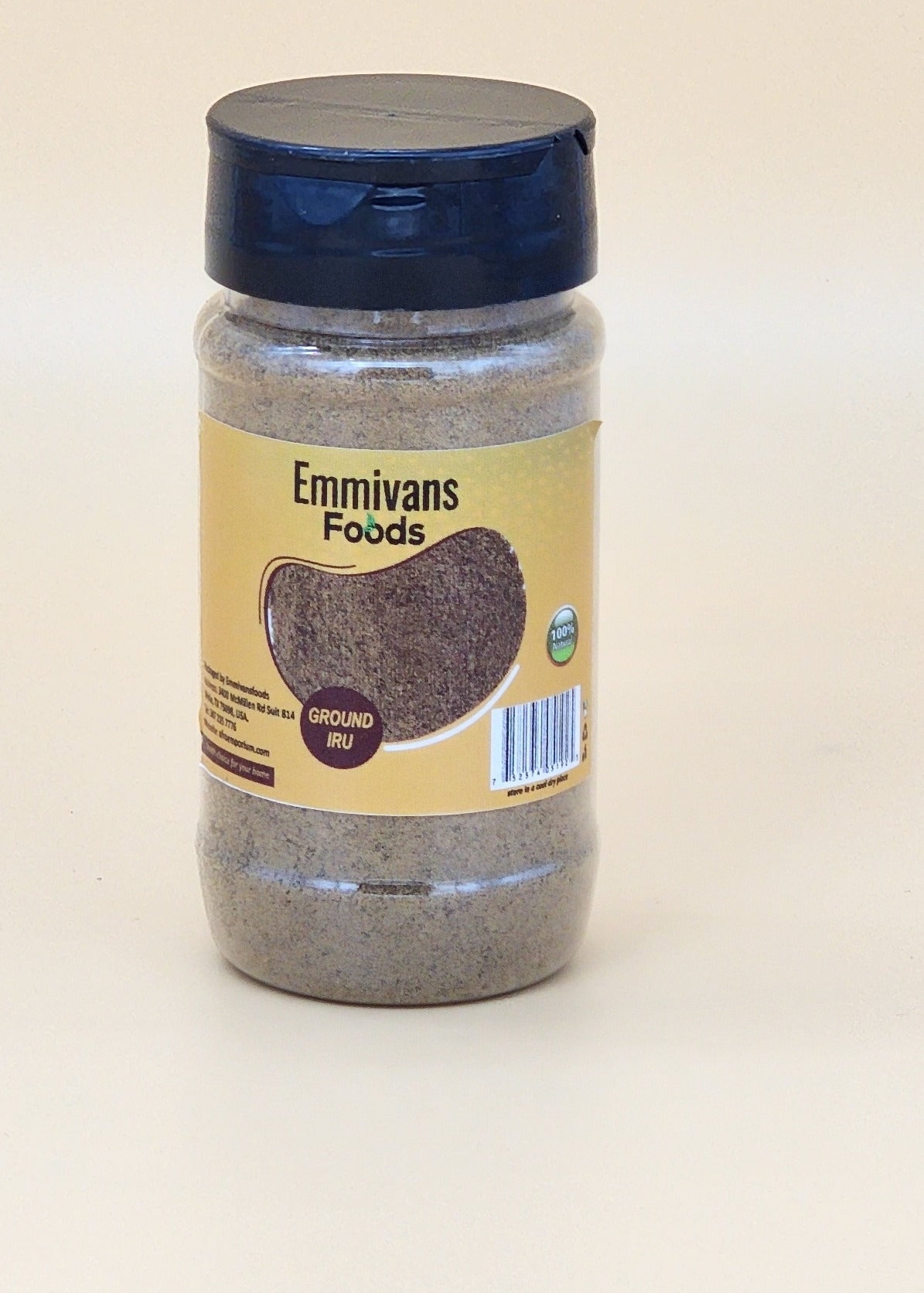 Emmivansfoods Ground Iru Fermented African Locust Beans Powder - 5oz ...