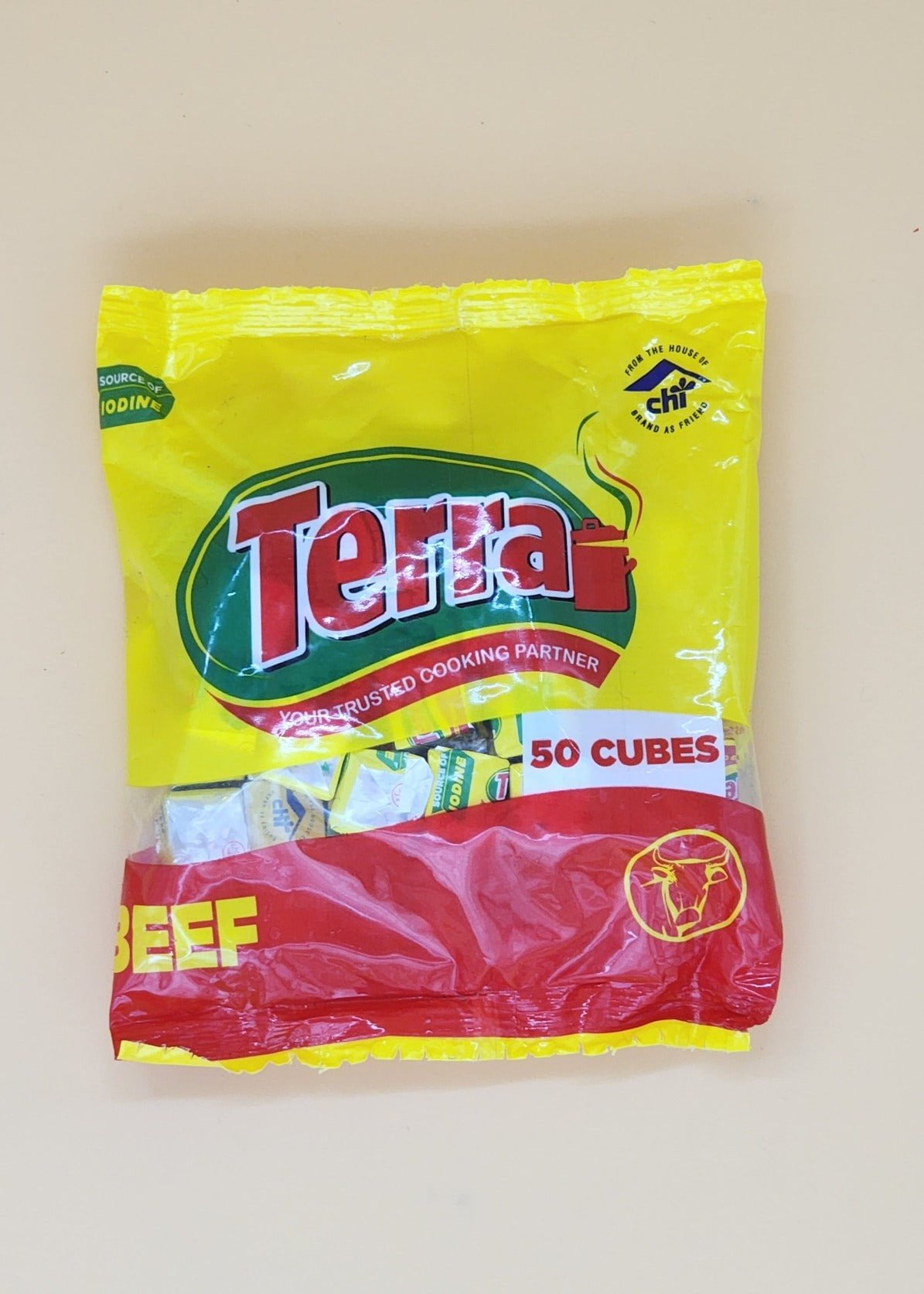 Emmivansfoods Terra Beef Seasoning Cube - 50 Counts (200g) - Walmart.com