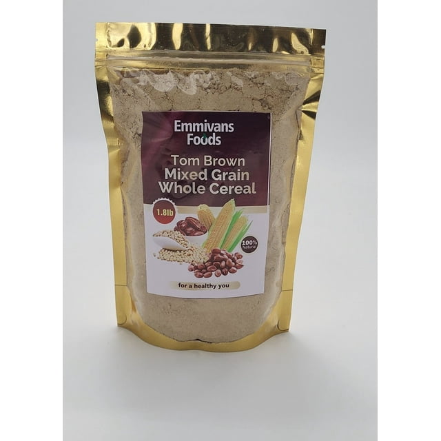 Emmivansfoods Nourishing Tom Brown Roasted Corn Flour Cereal - 1.5lb ...