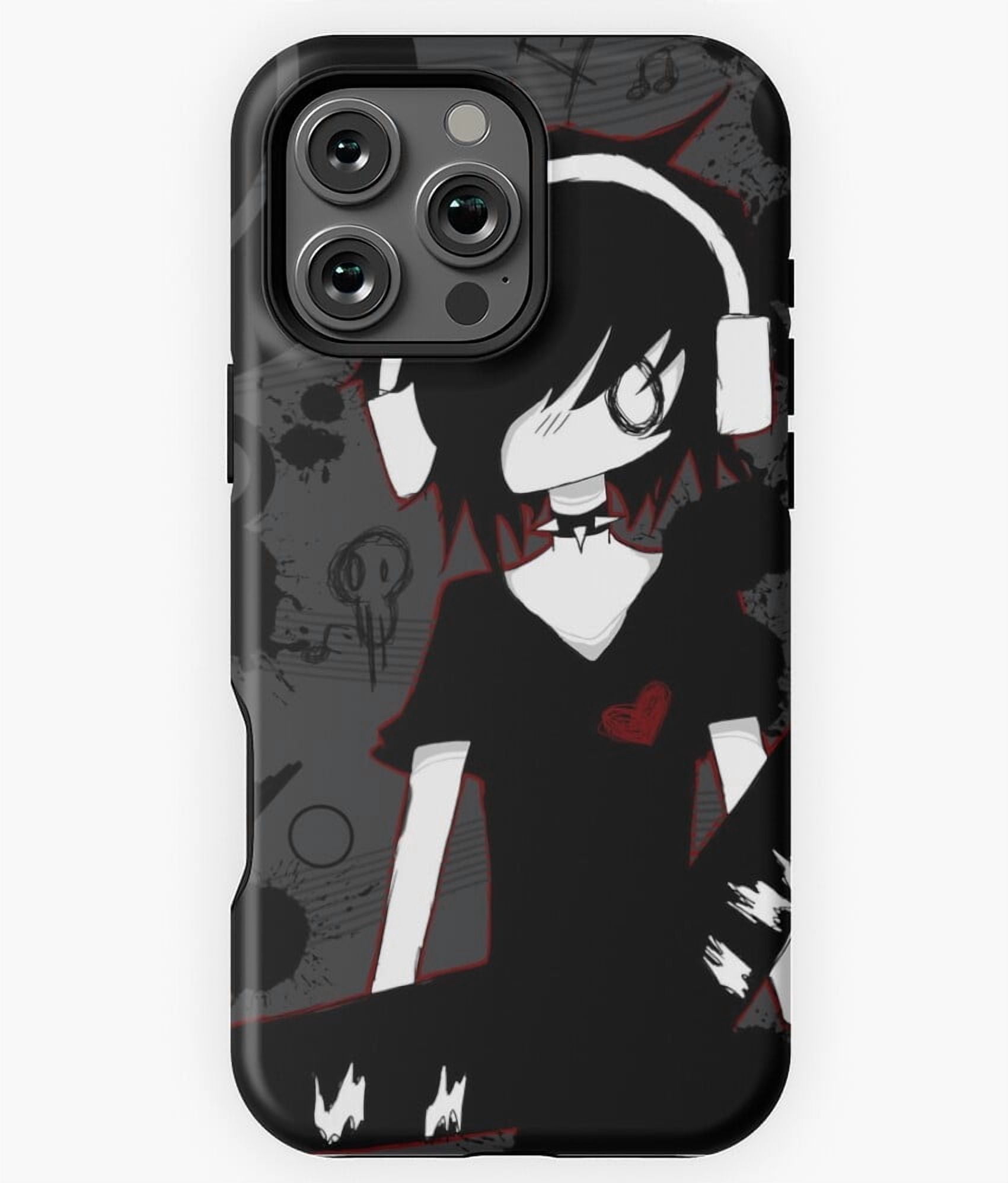 Emo Boy Dark Colours Aesthetic Moody Vibe Phone Case for iPhone 11 12 ...