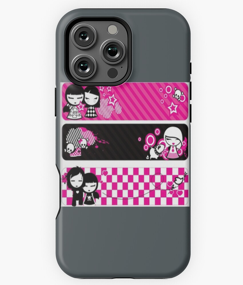 Emo Couples Emo Love Graphic Art N6040 Phone Case for iPhone 17 16 15 ...