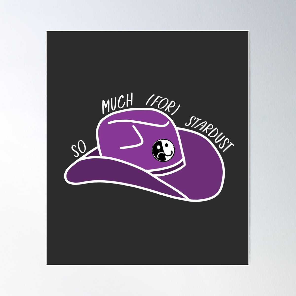 Emo Cowboy From Smfs Poster Wall Art, Modern Wall Decor For Living Room ...