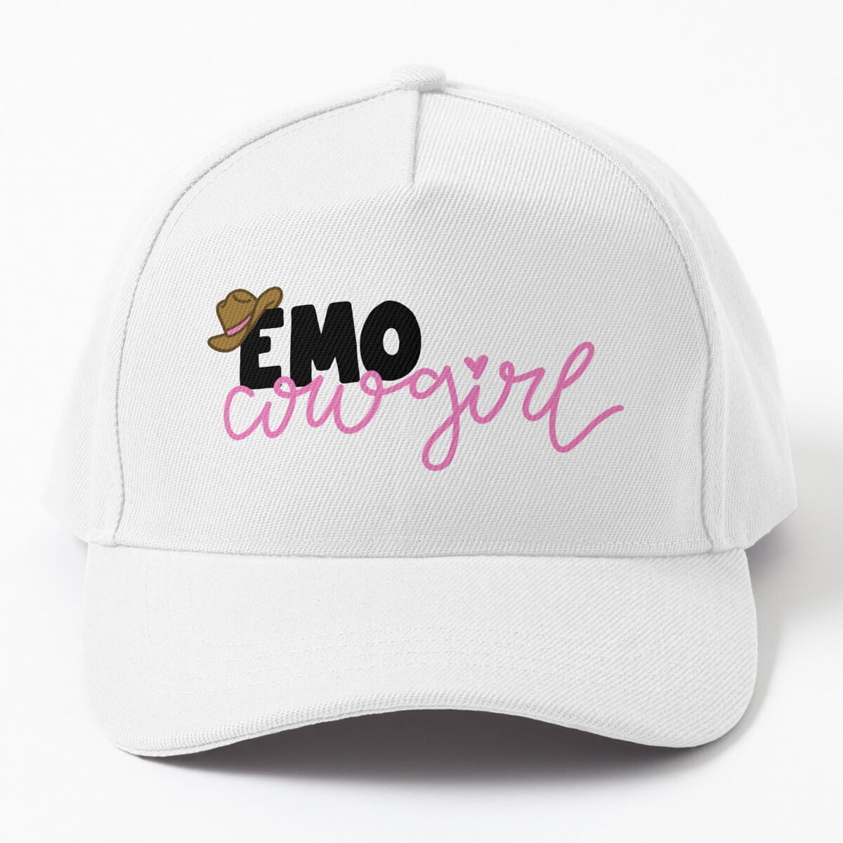 Emo Cowgirl Baseball Cap, Inspirational Graphic Cap Unisex - Walmart.com