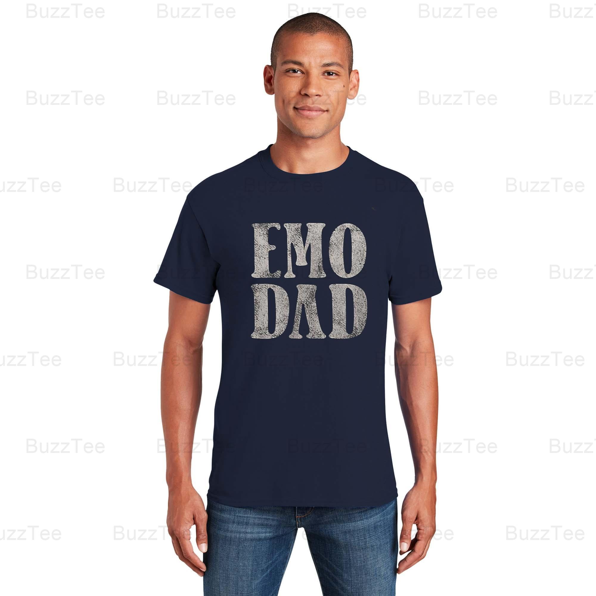 Emo Dad Elder 90s 2000s Goth Punk Father Music Scene Subculture T-Shirt Unisex, up to 5XL ...