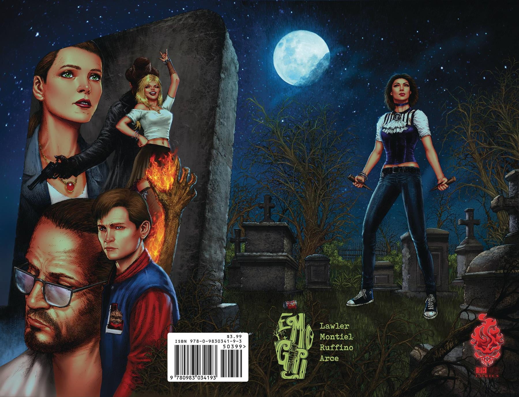Emo Girl #1 Blacktooth Comics Comic Book - Walmart.com