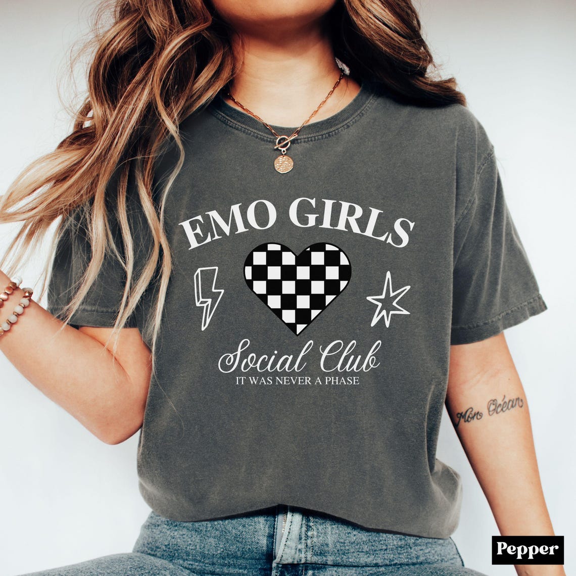 Emo Girls Social Club, Shirt, For Her, Elder Emo Shirt, Alternative T ...