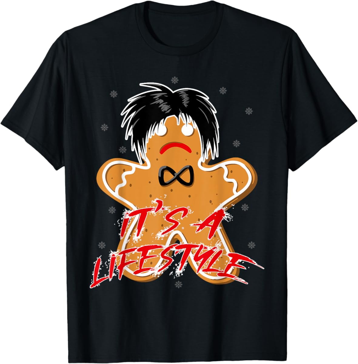 Emo Heritage Dark Lifestyle Gingerbread man T-Shirt Tshirt All Size S ...