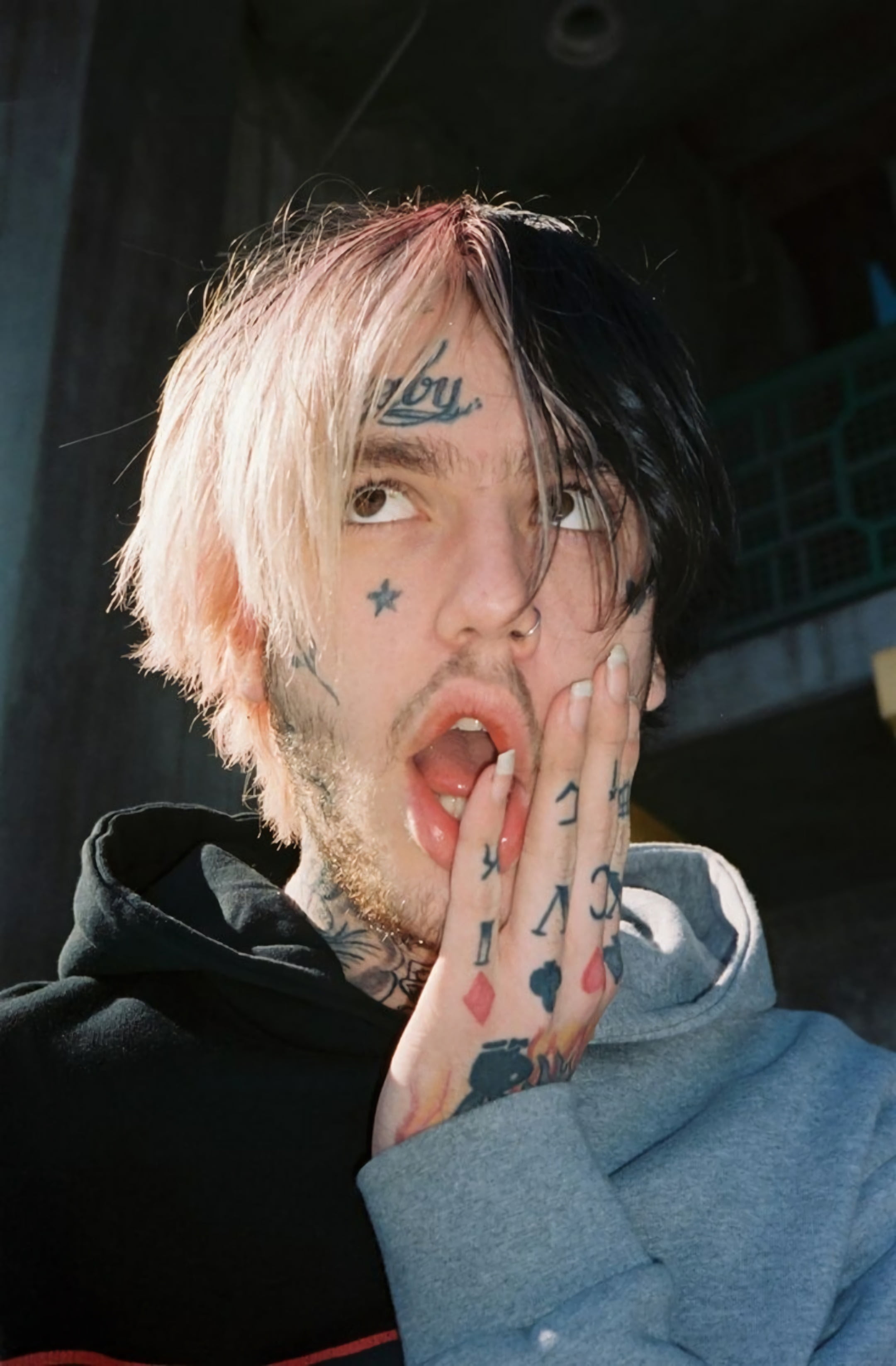 Lil PEEP Emo Rap Music Singer - High-Quality 12 x 18 inch Poster Print ...