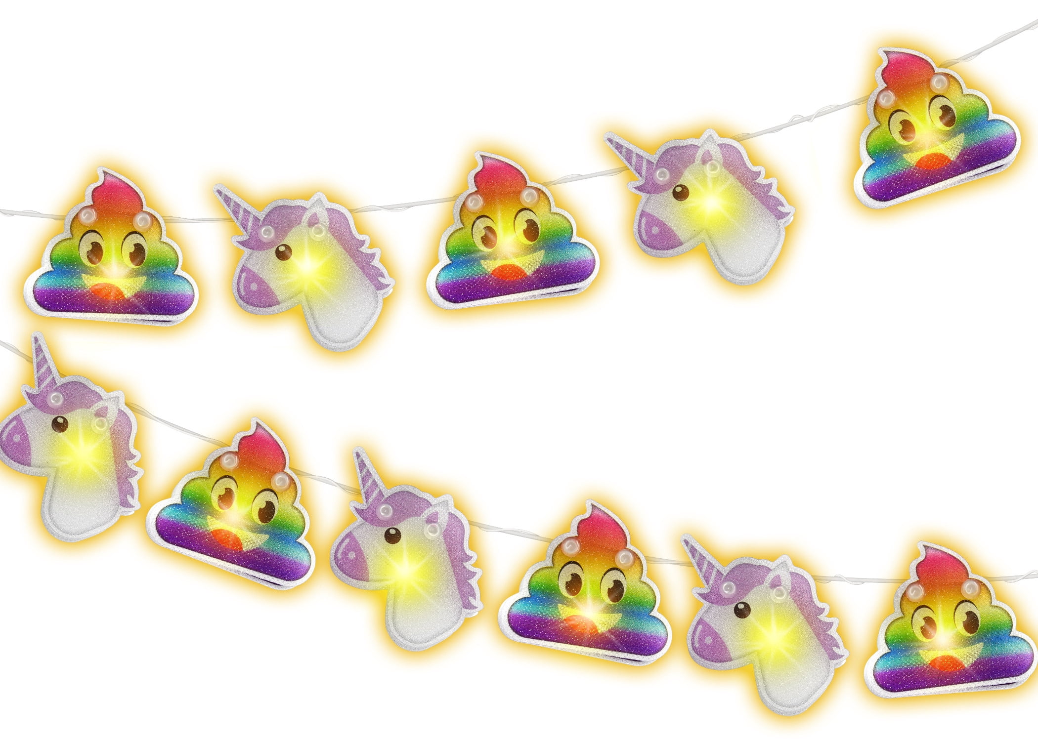 Emoji 5 Piece String Lights- 5 Ft. Long - Walmart.com