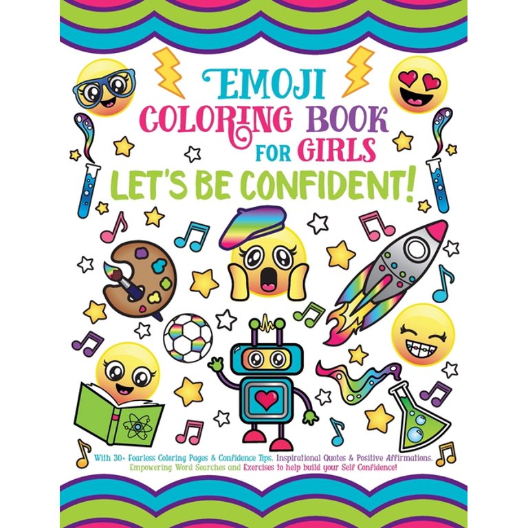 emoji coloring pages for girls