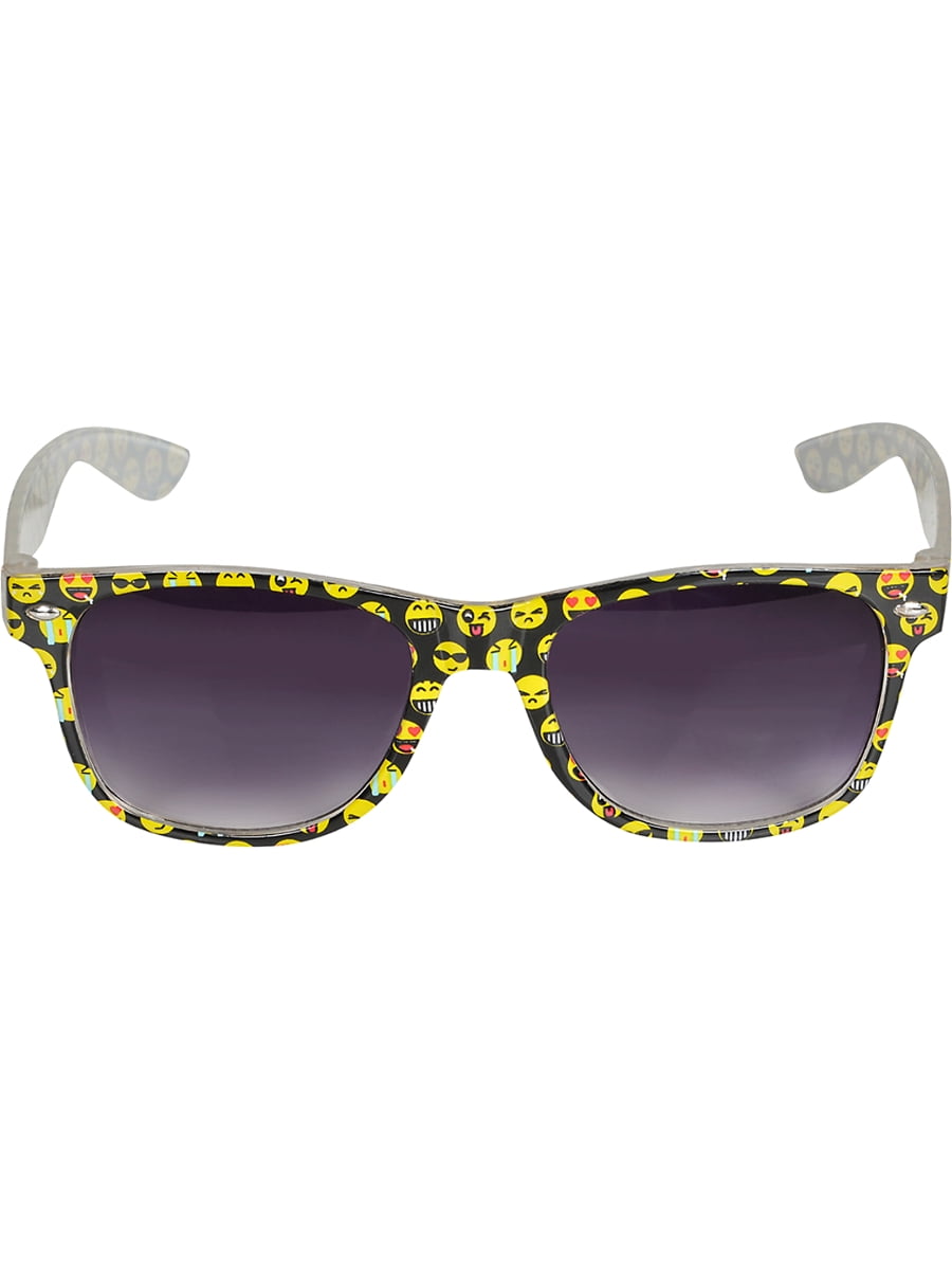 Emoticon Rimmed Sunglasses Costume Accessory - Walmart.com