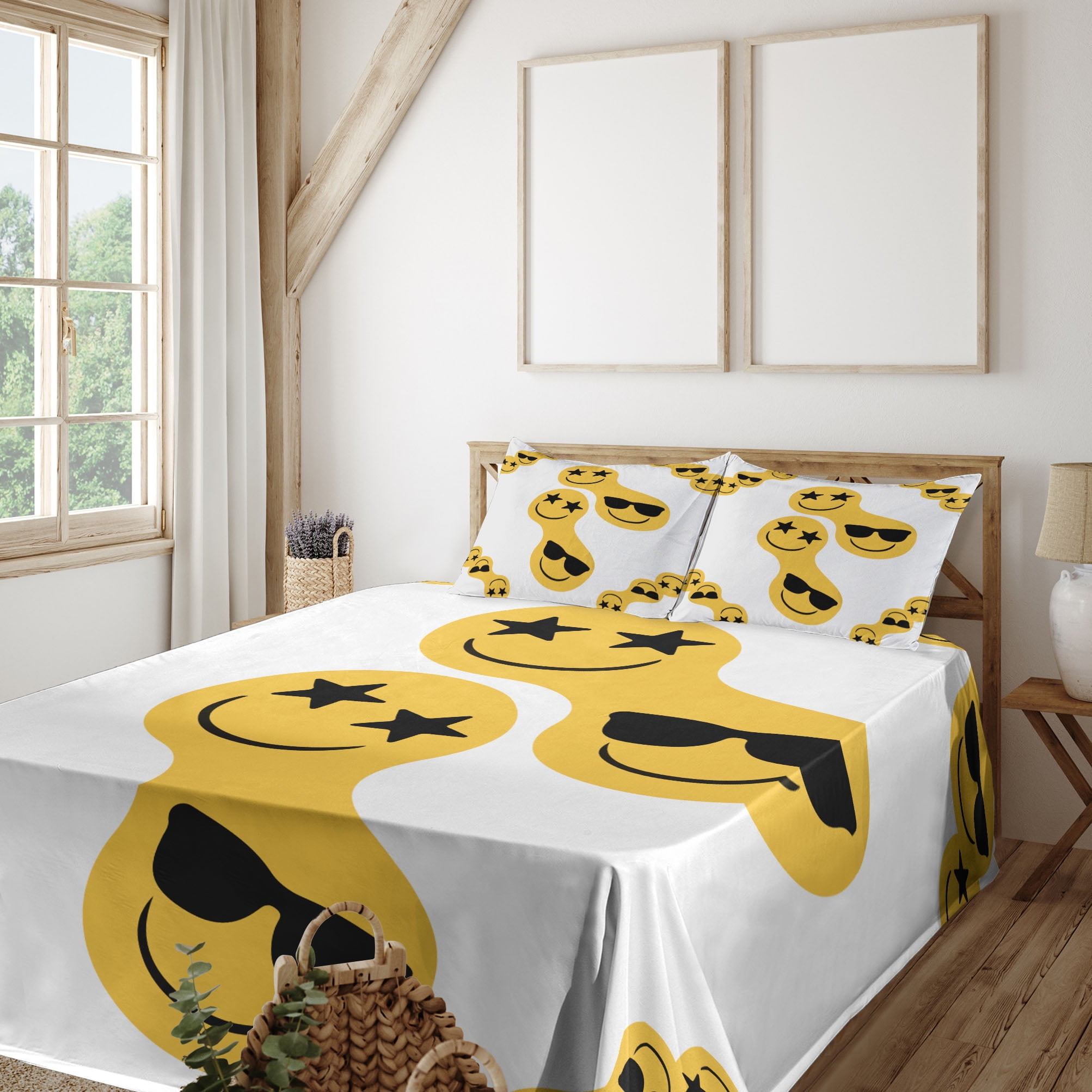 Emoji Sheet Set, Simple Design Pattern of Peanut Shaped Funny Faces ...