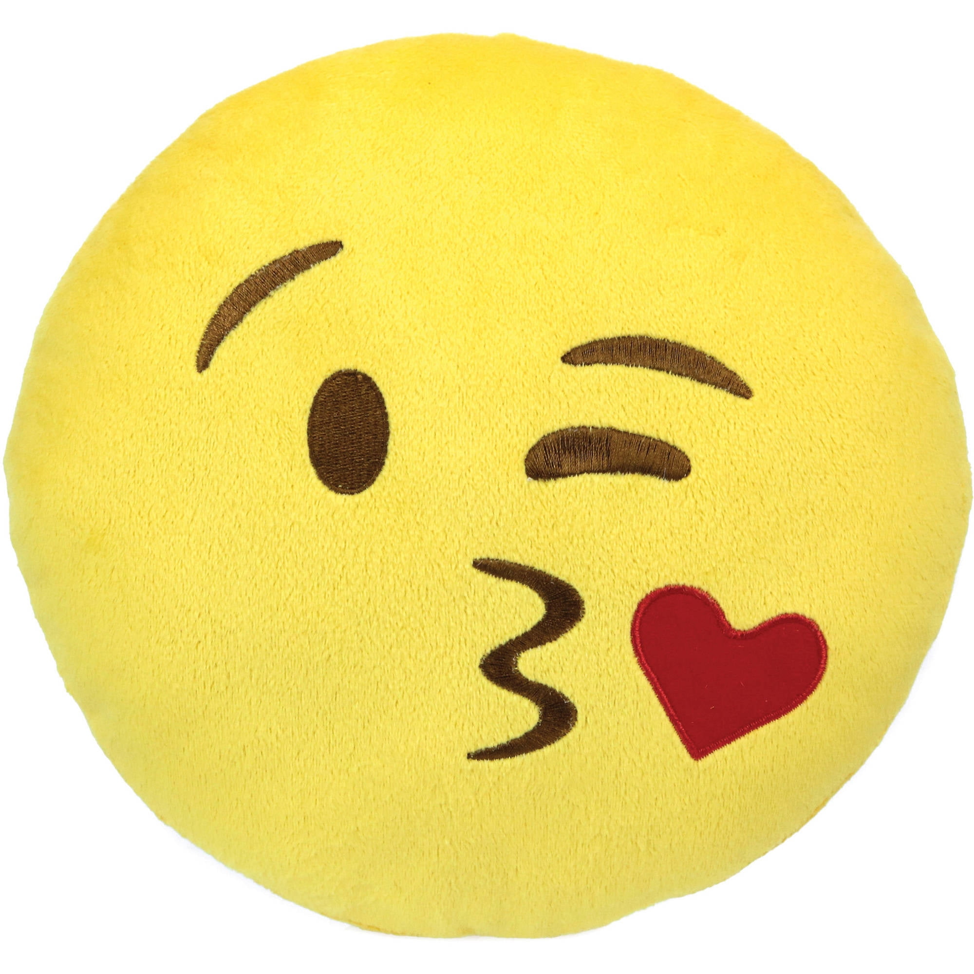 Emoji Kissy Face Pillows