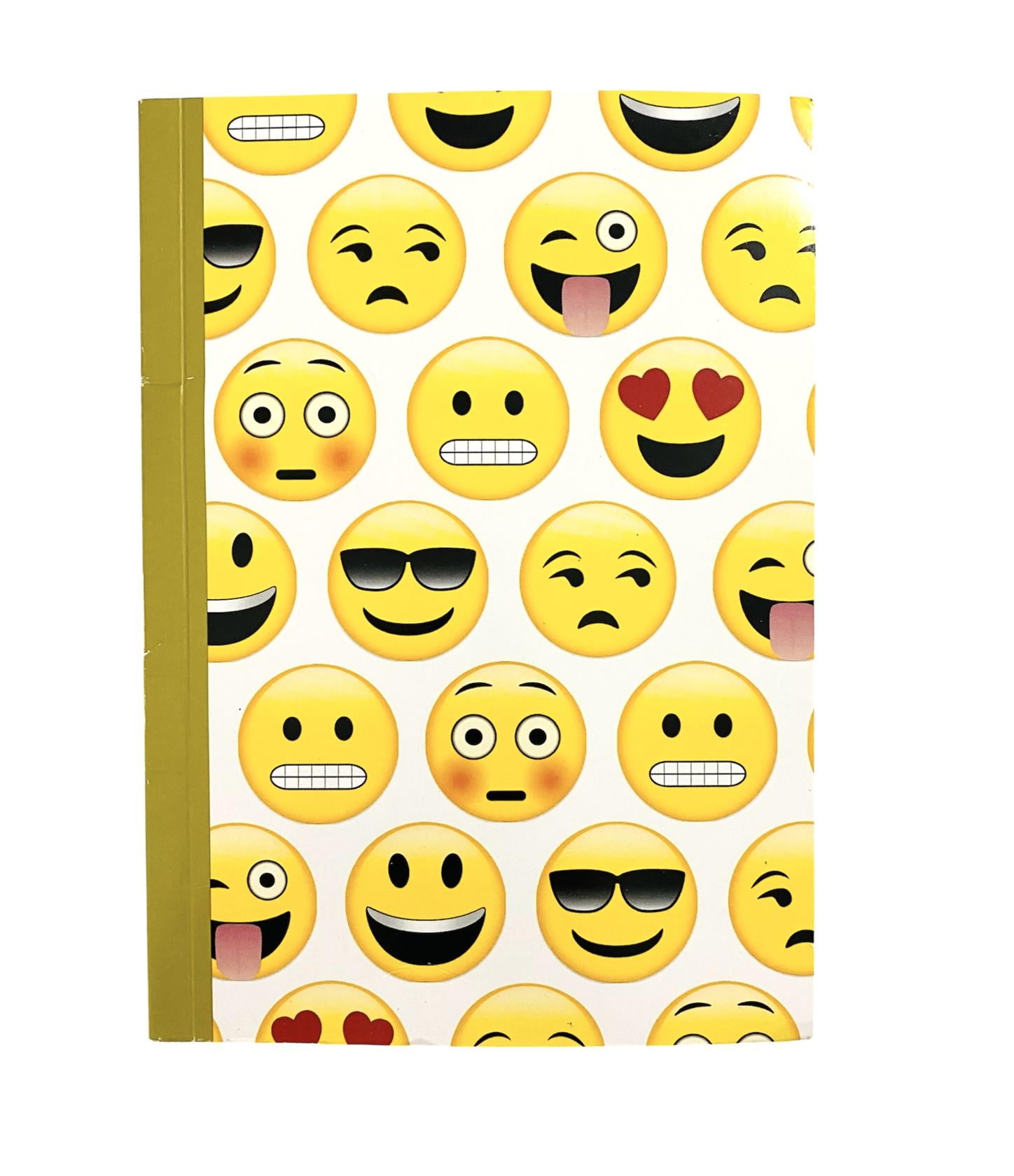 Emoji Soft Cover Journal (White Grid) - Walmart.com