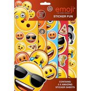 Emoji Sticker Sheets, 4 ct - Walmart.com