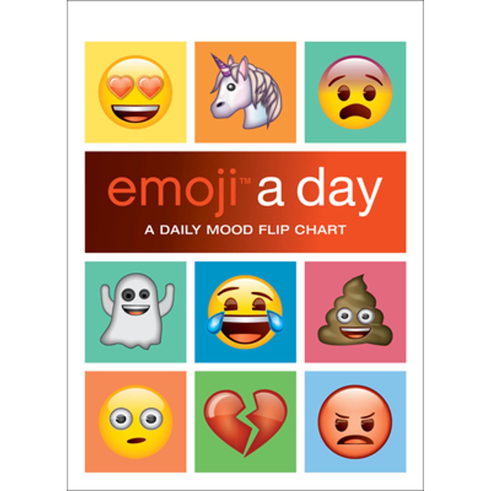 Pre-Owned Emoji a Day: A Daily Mood Flip Chart (Hardcover) 0762462914 ...
