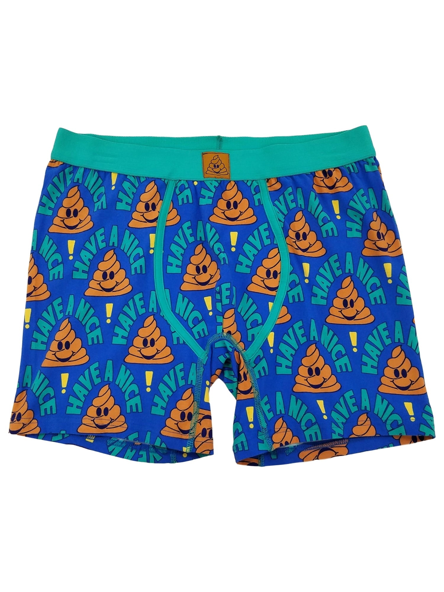 Emojination Mens Blue Have A Nice Poop Underwear Boxer Briefs Boxers ...