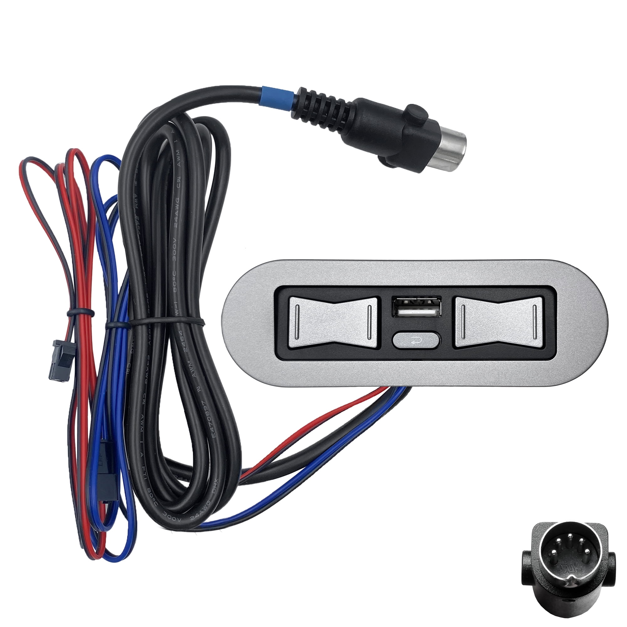 Emomo 5 Button Hand Control Model HX90NC2LU Replacement with 3 Plug and ...