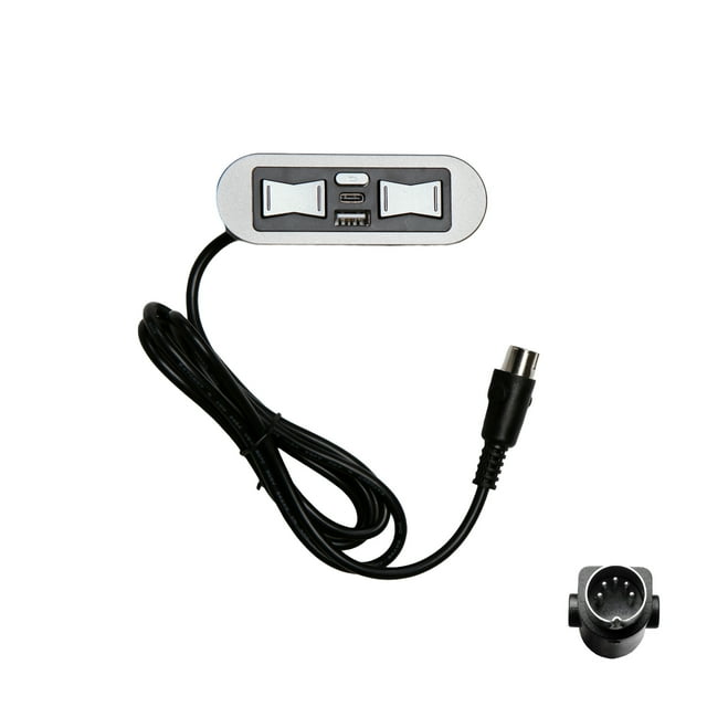 Emomo HX90HU2 Power Recliner Lift Chairs Control Switch 5 Button 5 Pin ...