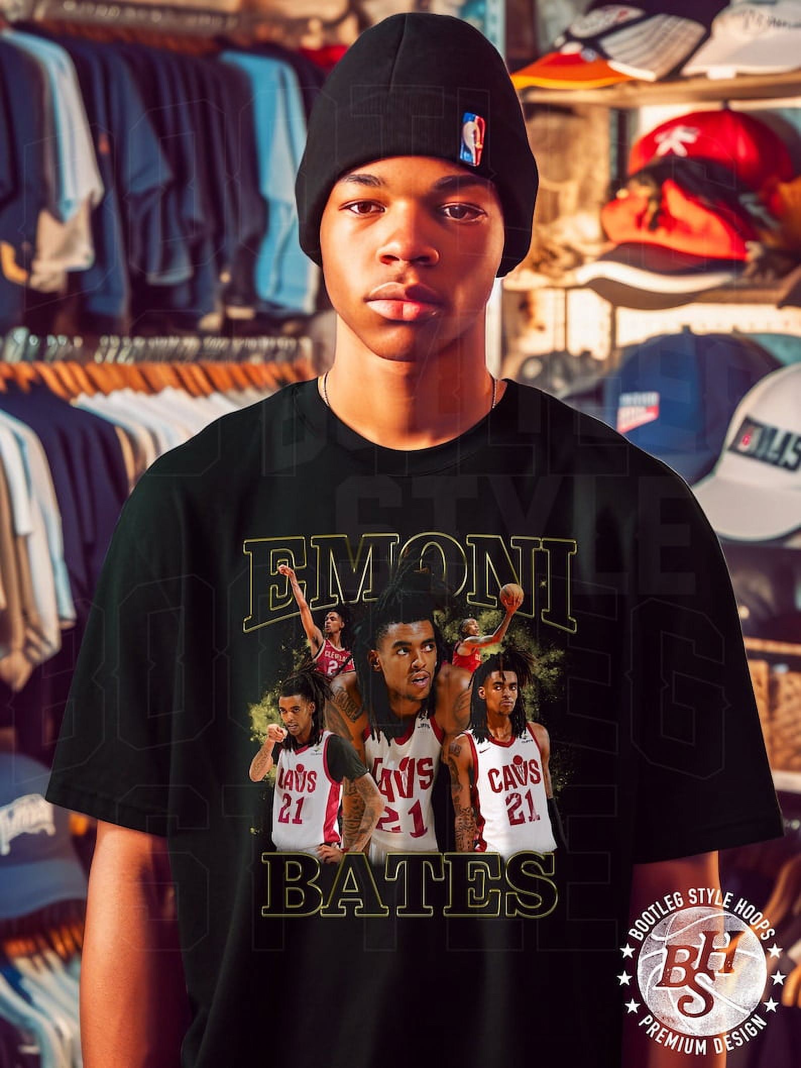 Emoni Bates Shirt - Walmart.com