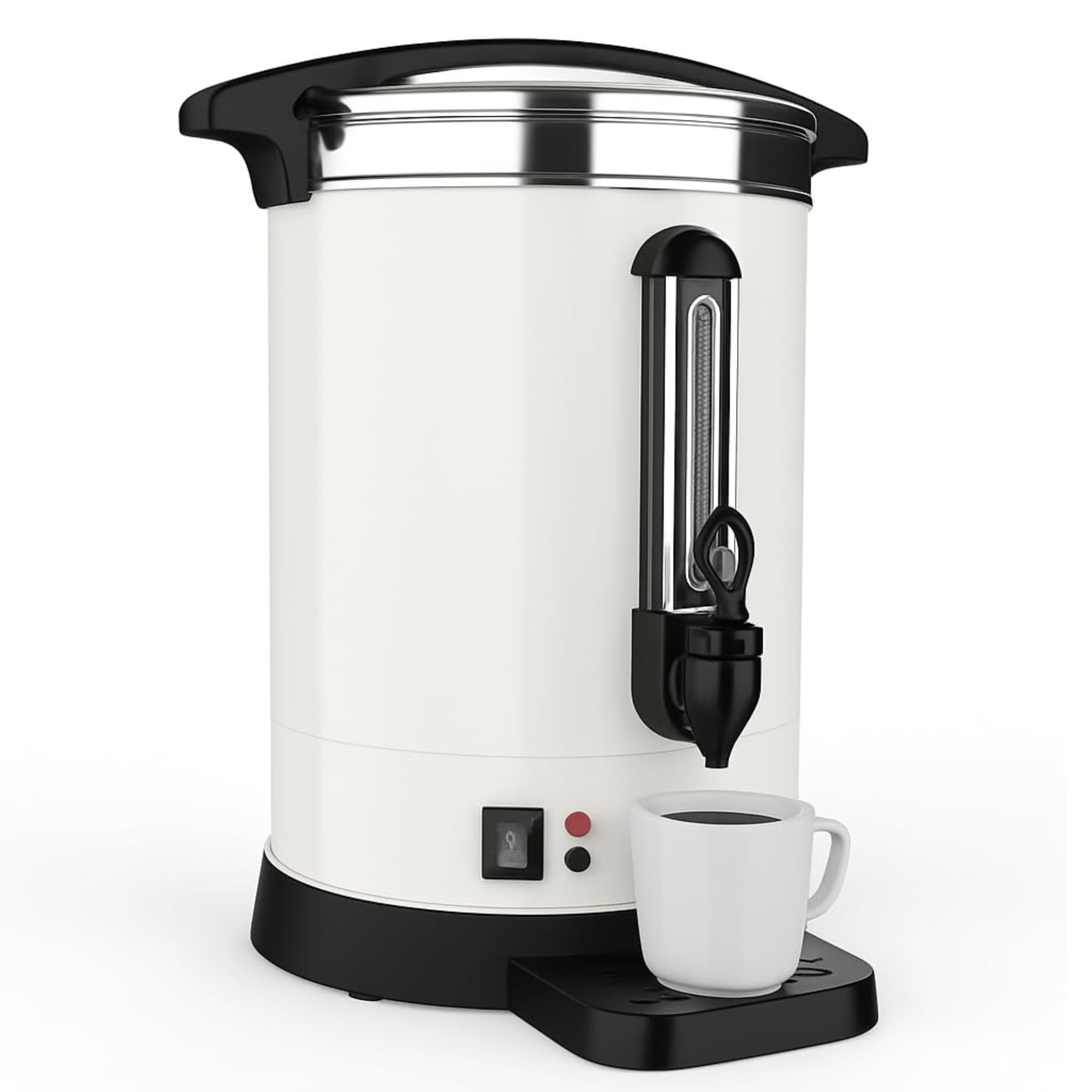 Emorefun 120 Cups Large Coffee Pot, 4.8 Gallon Stainless Steel Hot ...