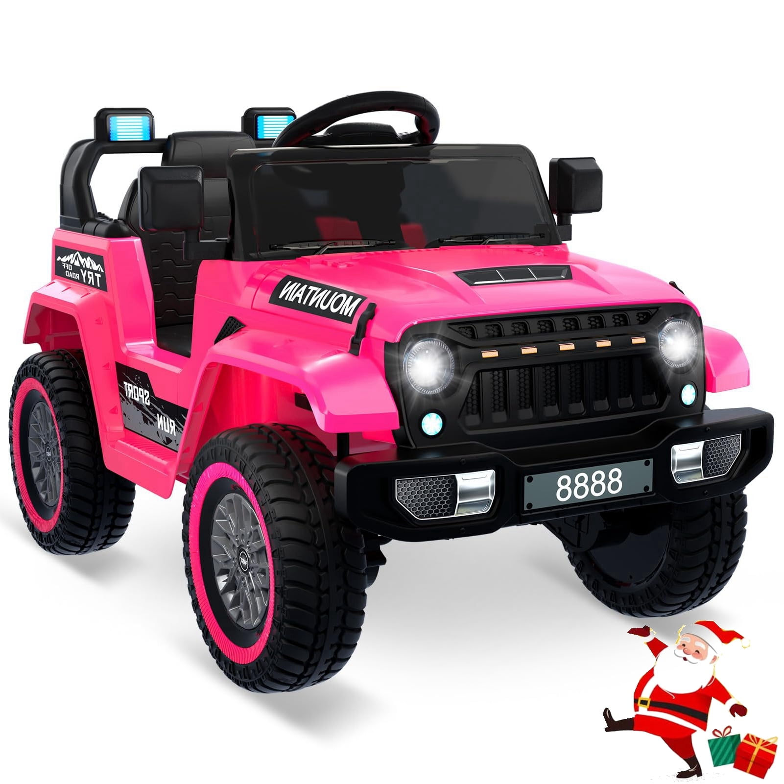 Emorefun 12V Battery Powered Truck, 3 Speeds, Load up to 66Lbs, for 3-8 ...