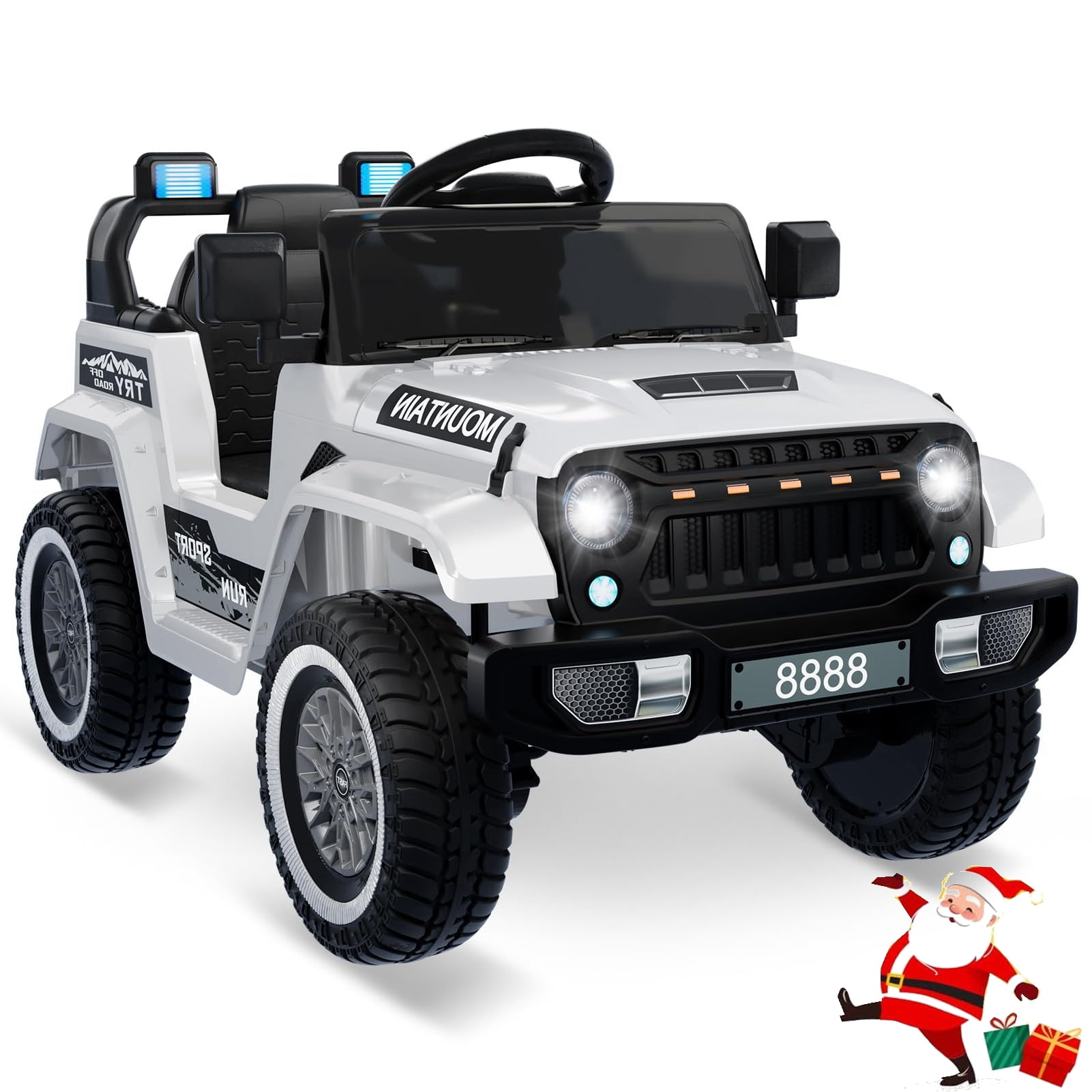 Emorefun 12V Battery Powered Truck, 3 Speeds, Load up to 66Lbs, for 3-8 ...