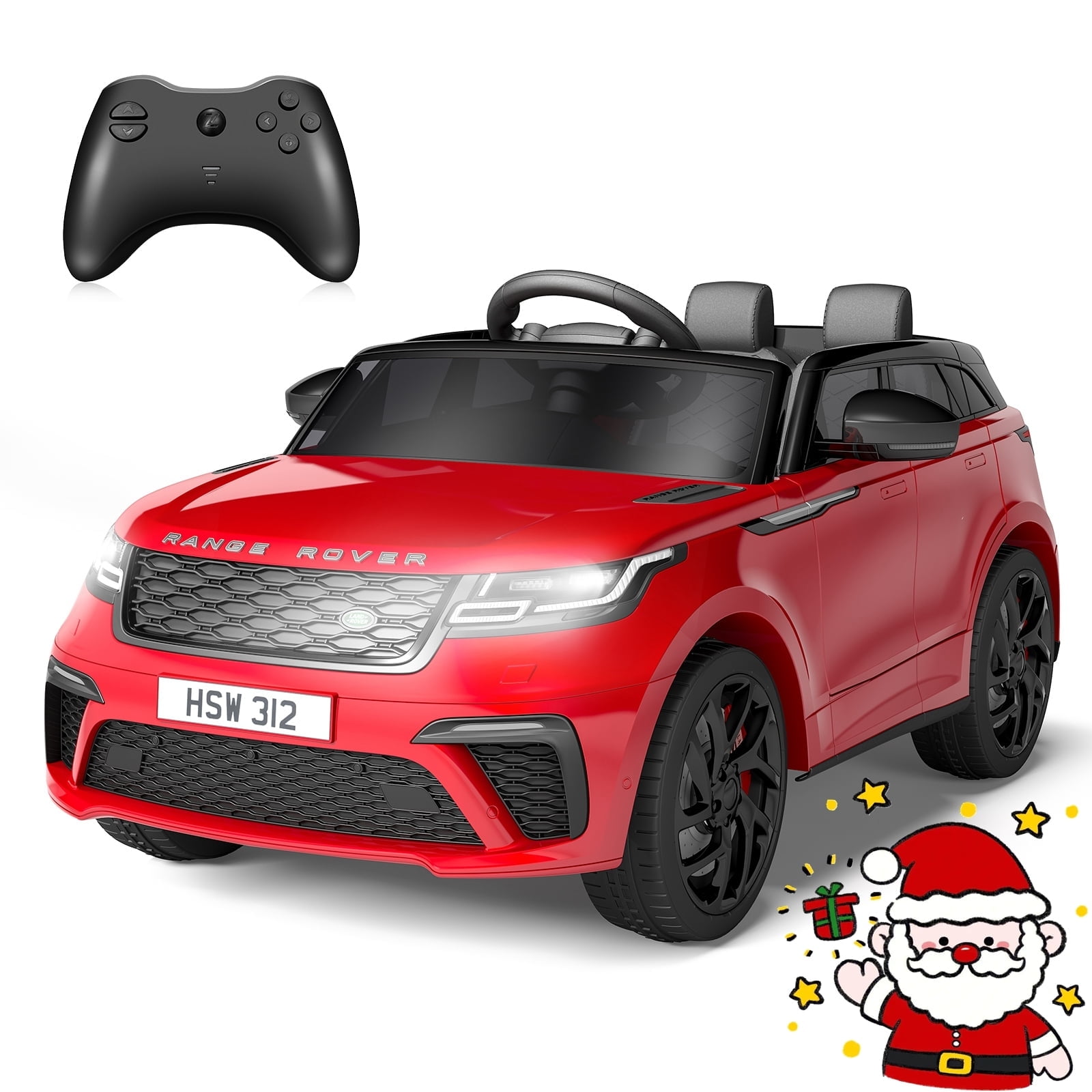 Emorefun 12V Ride On Car with Remote, Licensed Land Rover Electric Ride ...