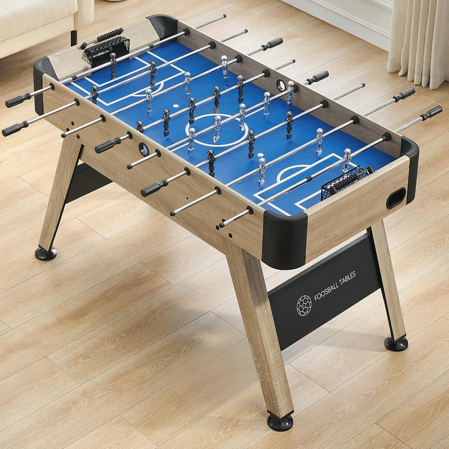 Emorefun 54 Inch Foosball Table Full Size Soccer Table For Kids/Adult ...
