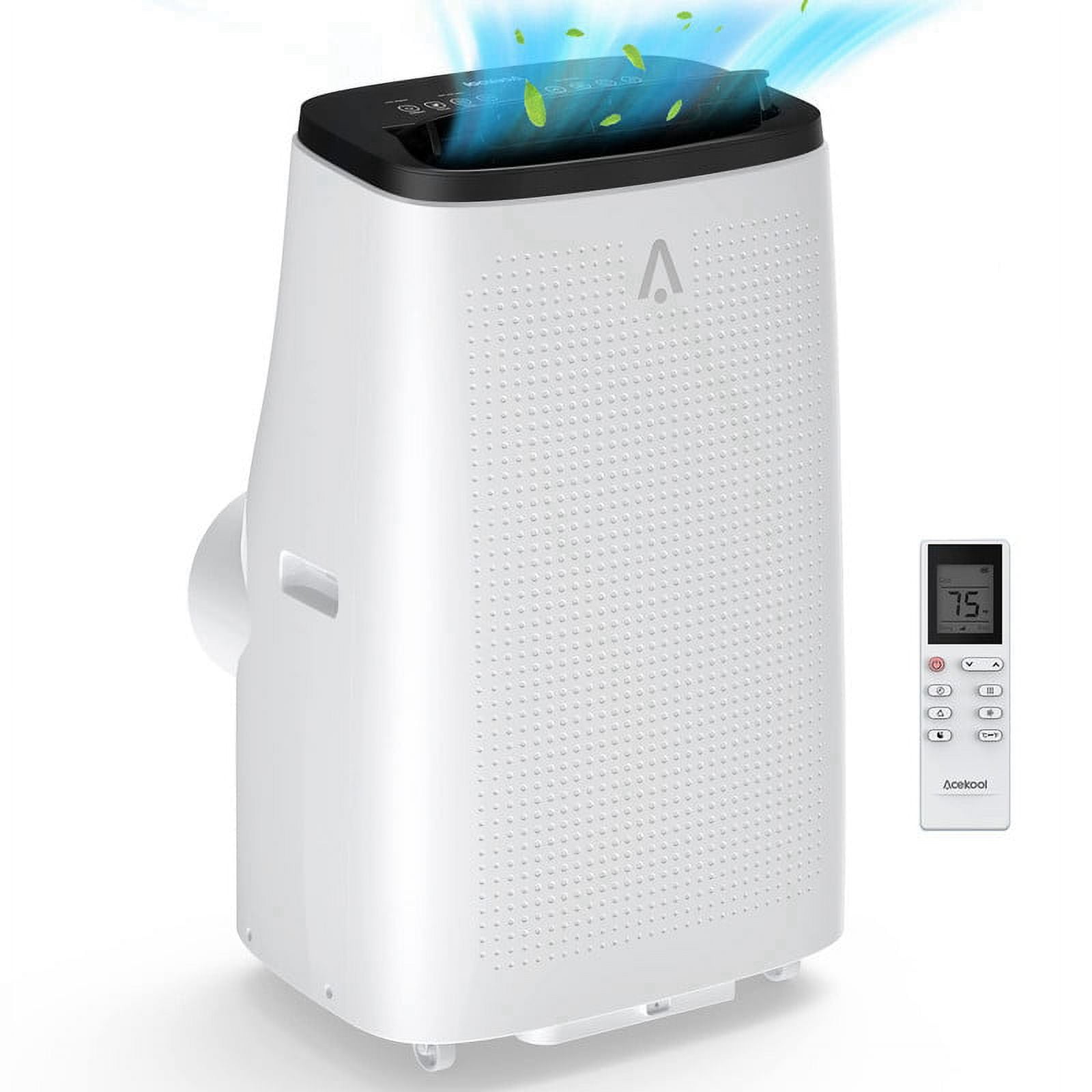 Emorefun Portable Air Conditioner 9,300 BTU (14,000 BTU ASHRAE) with ...