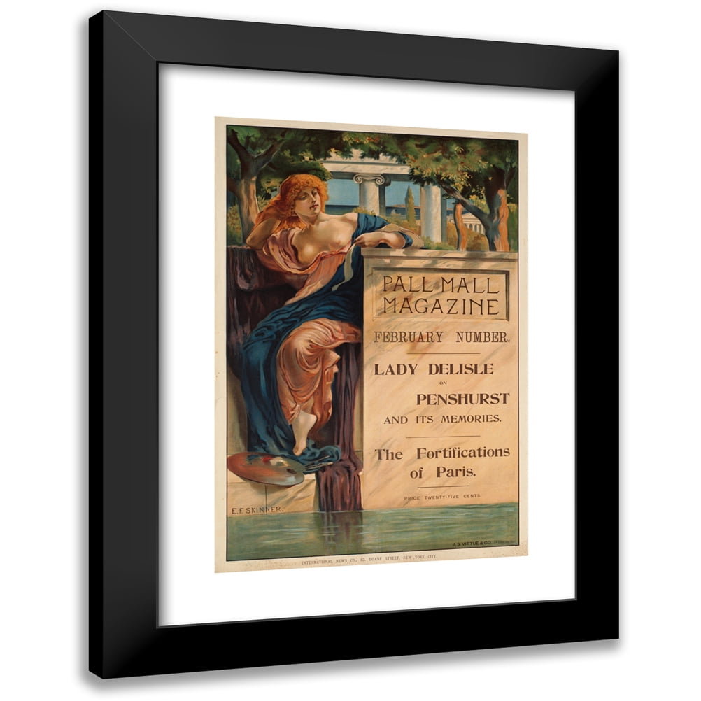 Emory Fiske Skinner 11x14 Black Modern Framed Museum Art Print Titled ...