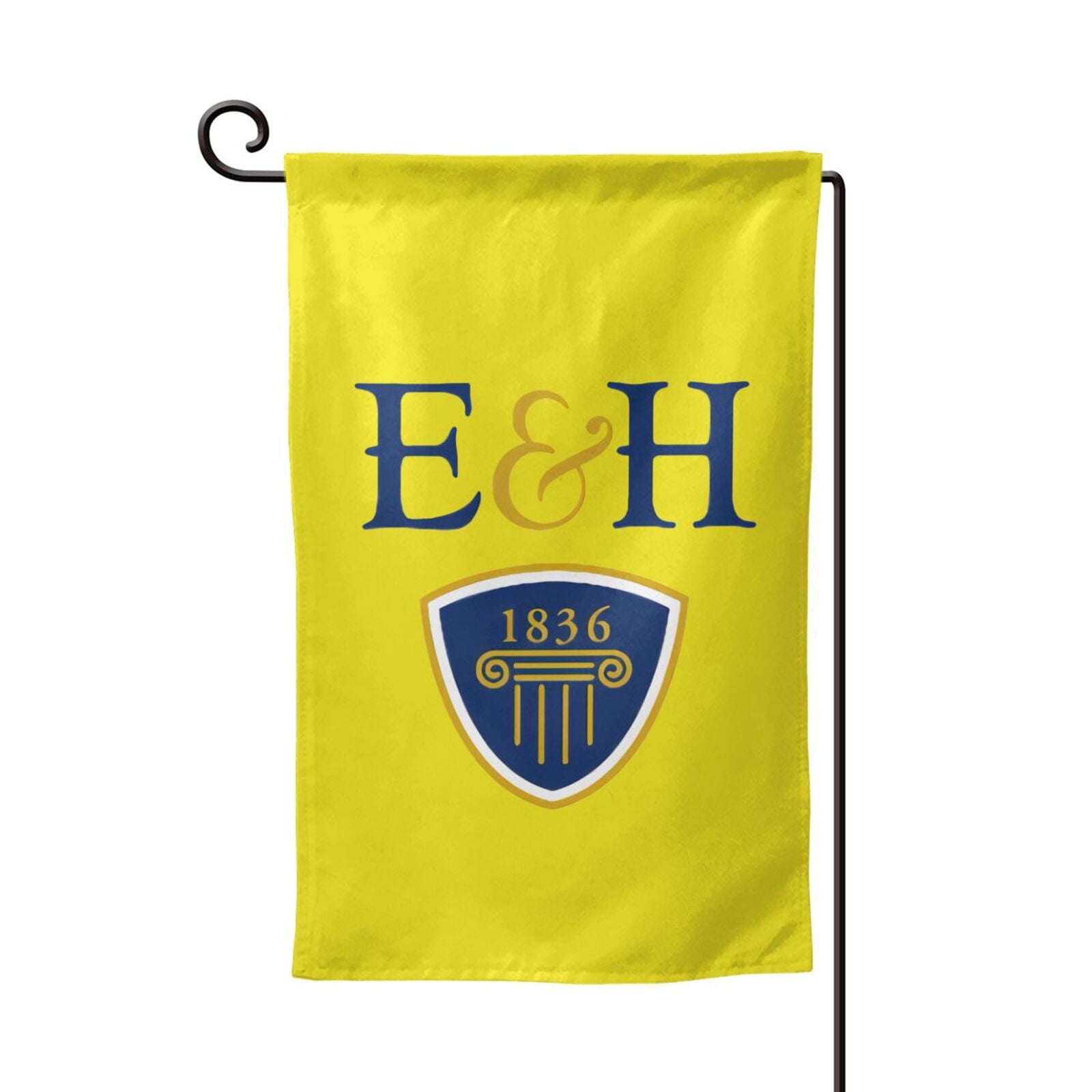 Emory & Henry College Logo Garden Flag Double Sided Banners For Outdoor ...