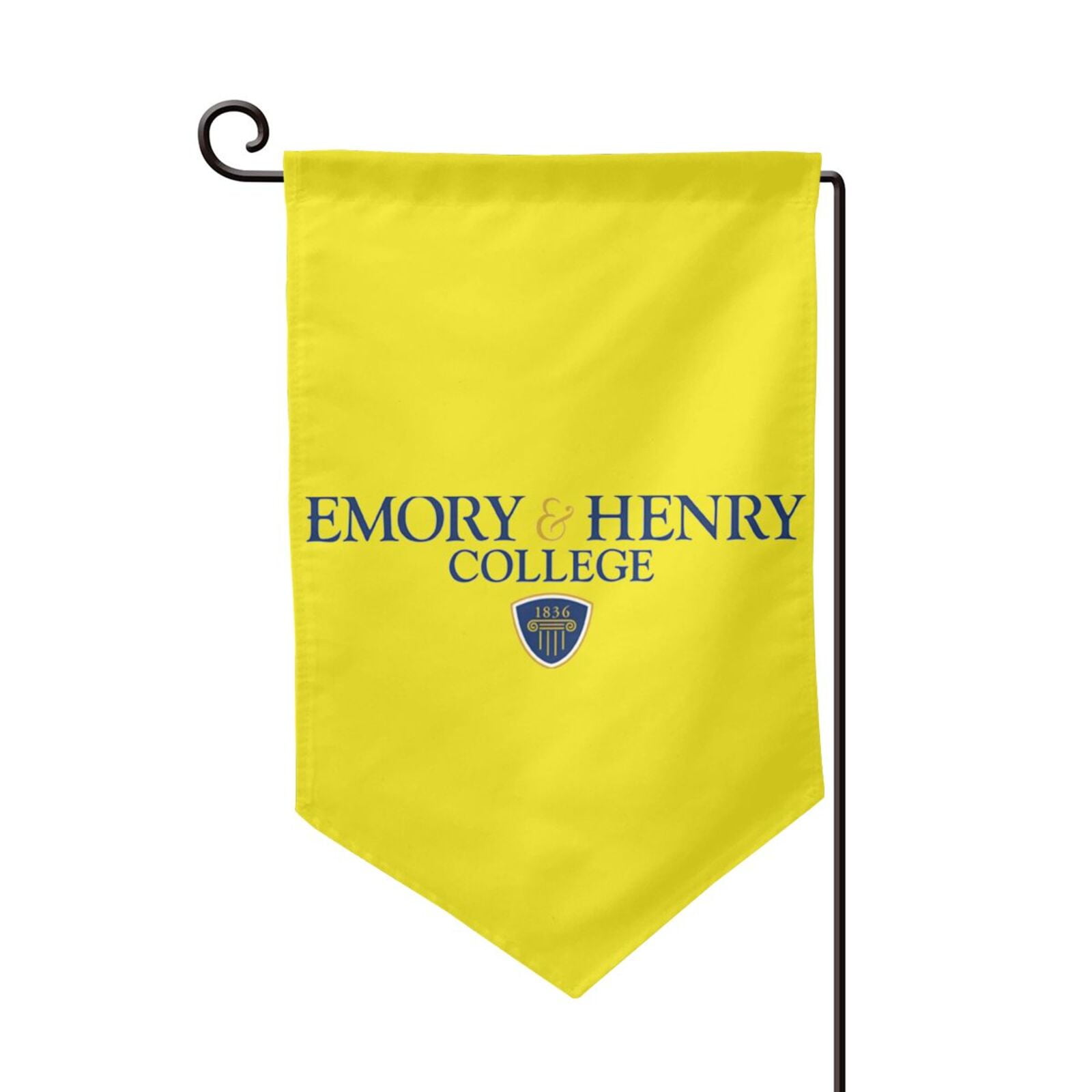 Emory & Henry College Logo Garden Flag Double Sided Banners For Outdoor ...