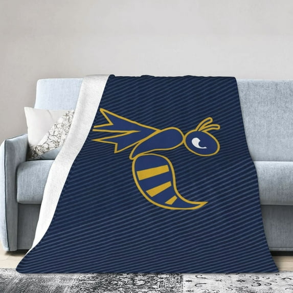 Emory & Henry College Logo Ultra-Soft Micro Fleece Blanket Multi-Size ...