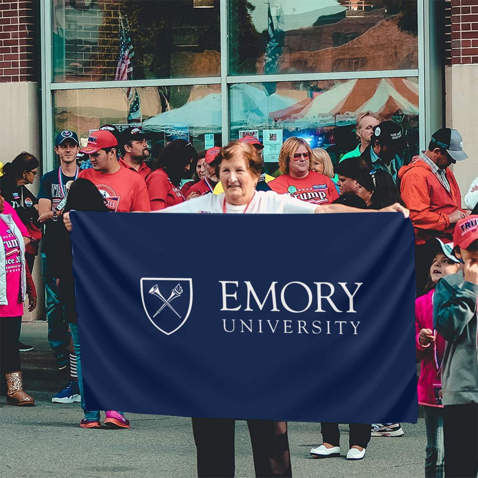 Emory University Flag 3x5 Ft Holiday Banner Garden Yard House Flags ...