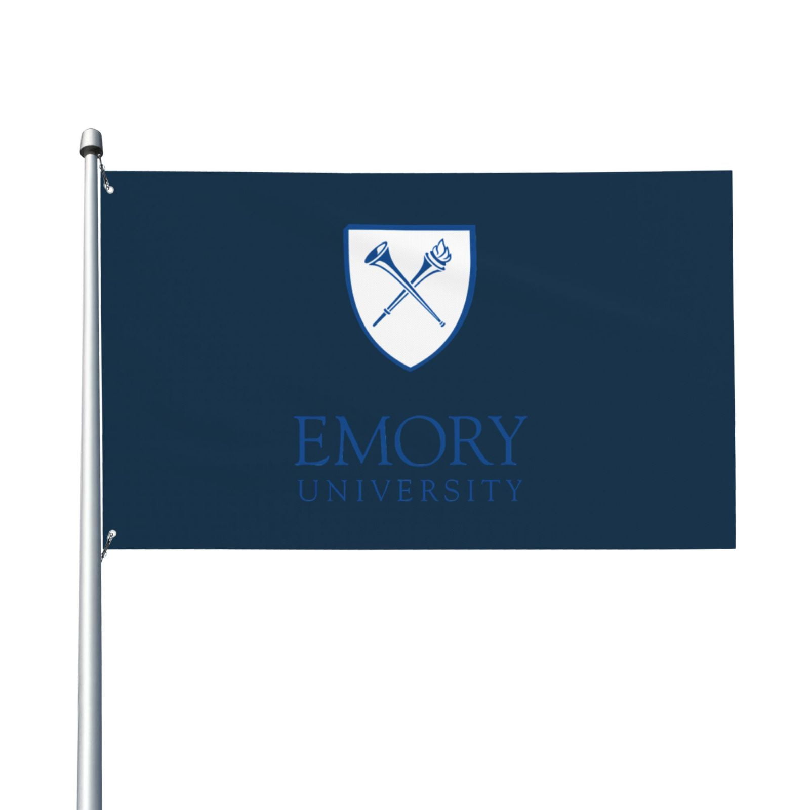 Emory University Flag 3x5 Outdoor ,Sewn Stripes, Stronger Brass ...