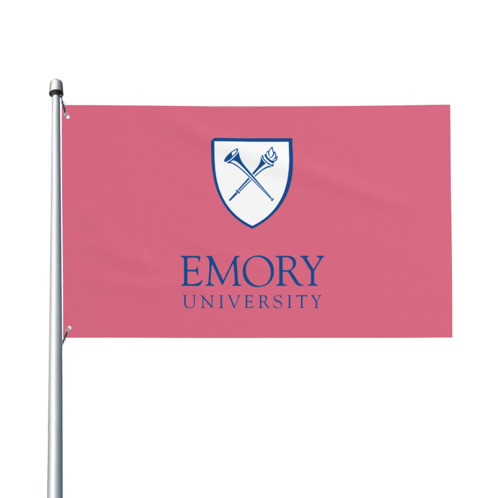 Emory University Flag 3x5 Outdoor ,Sewn Stripes, Stronger Brass ...